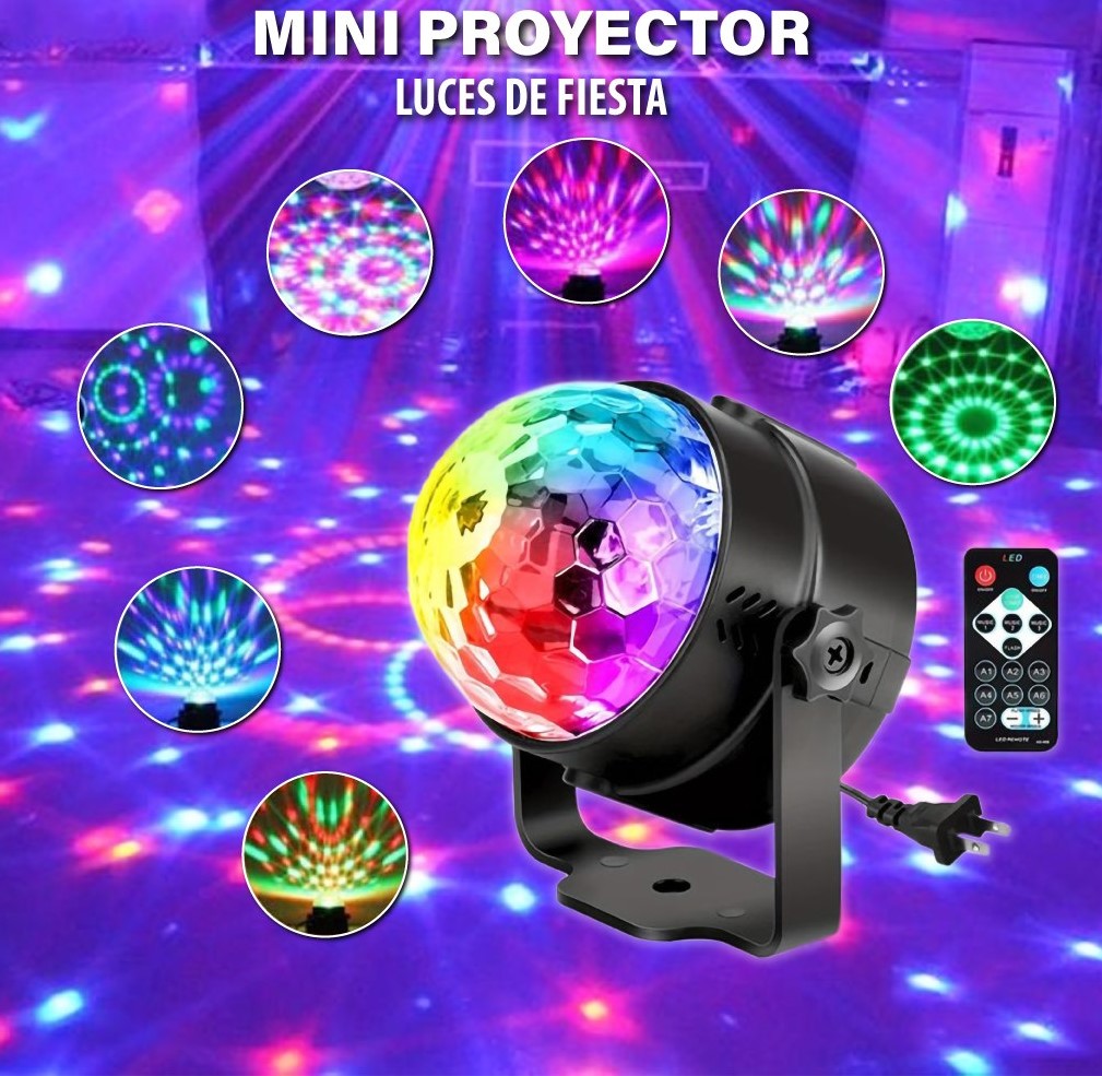 Mini proyector luces para fiesta – El Mayorista